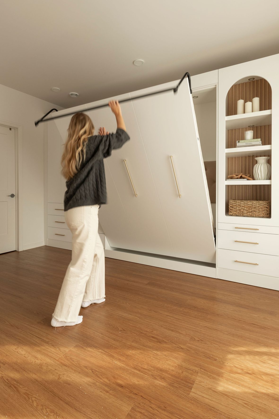 Le lit Murphy : un lit escamotable compact et élégant | Limuro